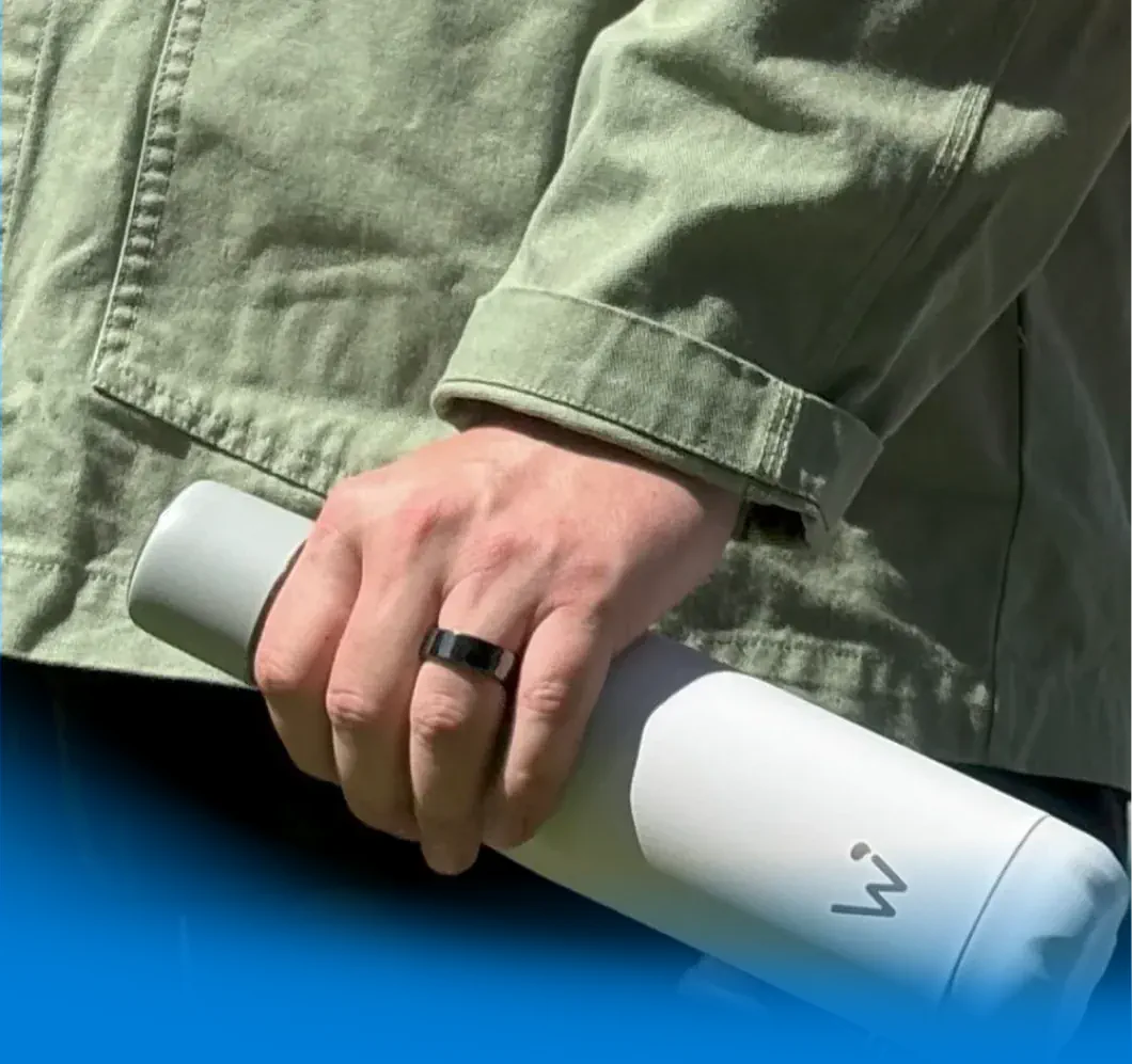 Connects to your health device